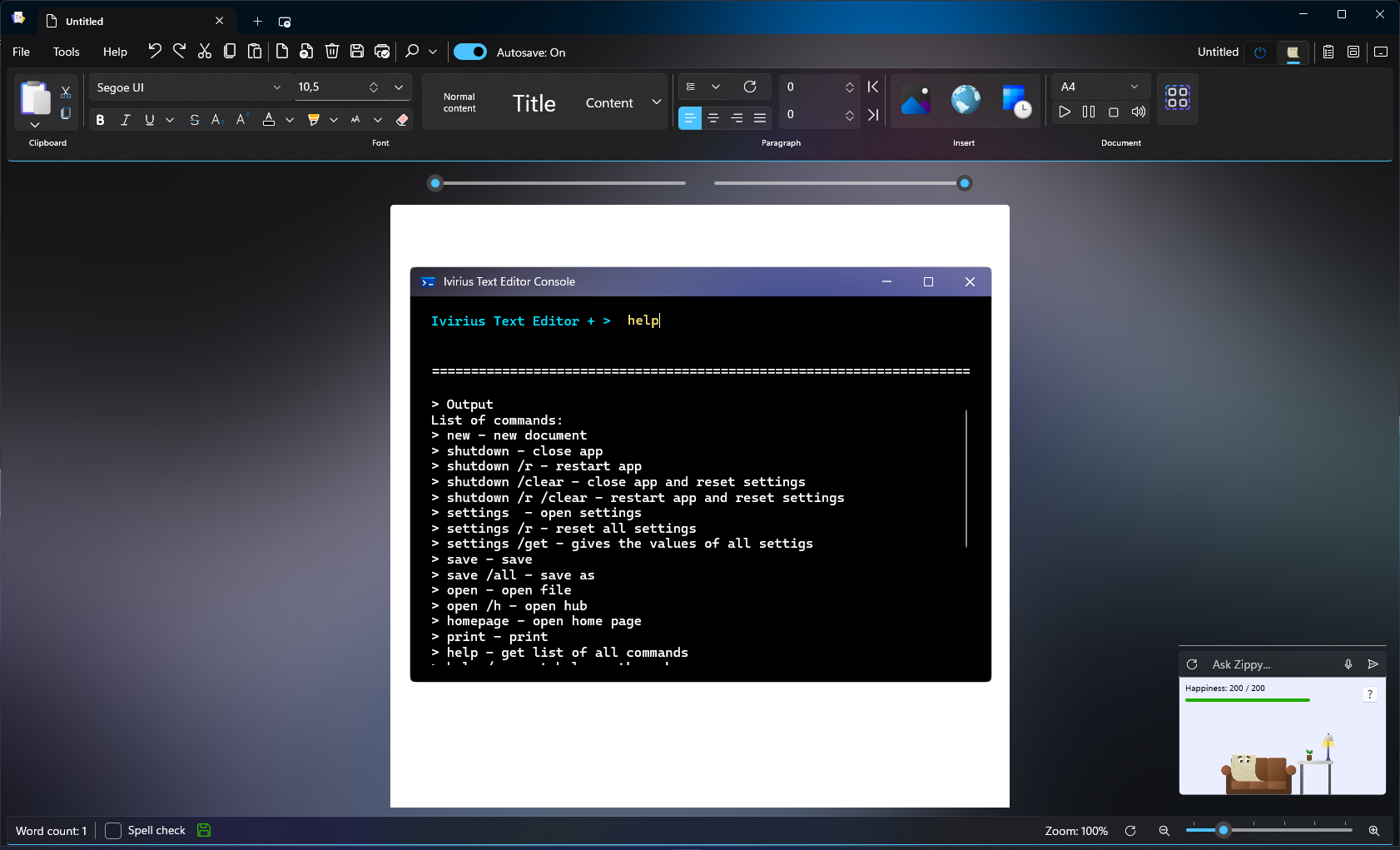 Ivirius Text Editor Plus 2.3 :: Ivirius